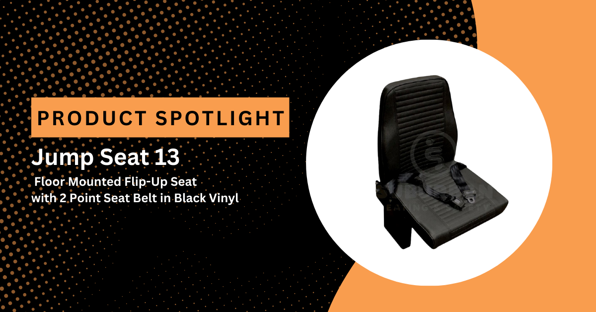 Product Spotlight: Jump Seat 13 - Floor Mounted Flip-Up Seat ...