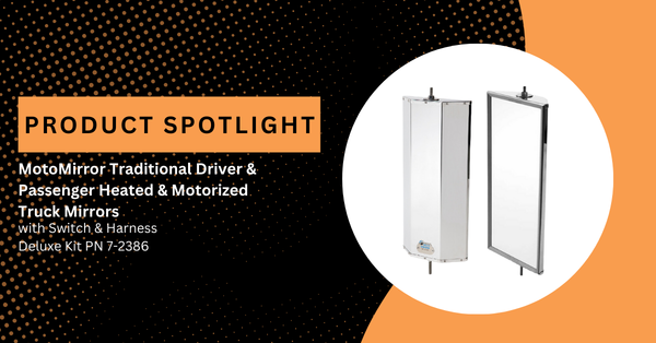 Product Spotlight: Moto Mirror Traditional Driver & Passenger Heated
