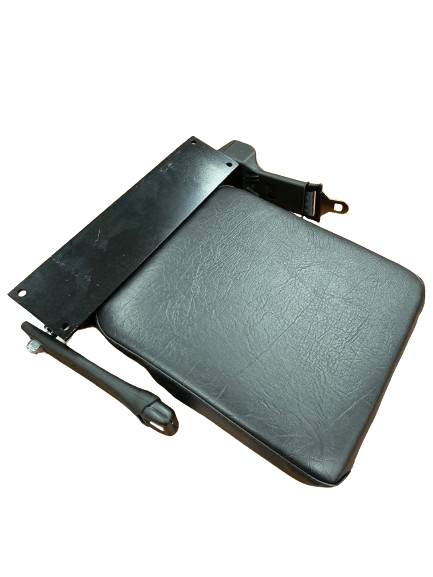 Jump Seat 34 - Step Van Seat in Black Vinyl w/ 2-Point Retractable Seat ...