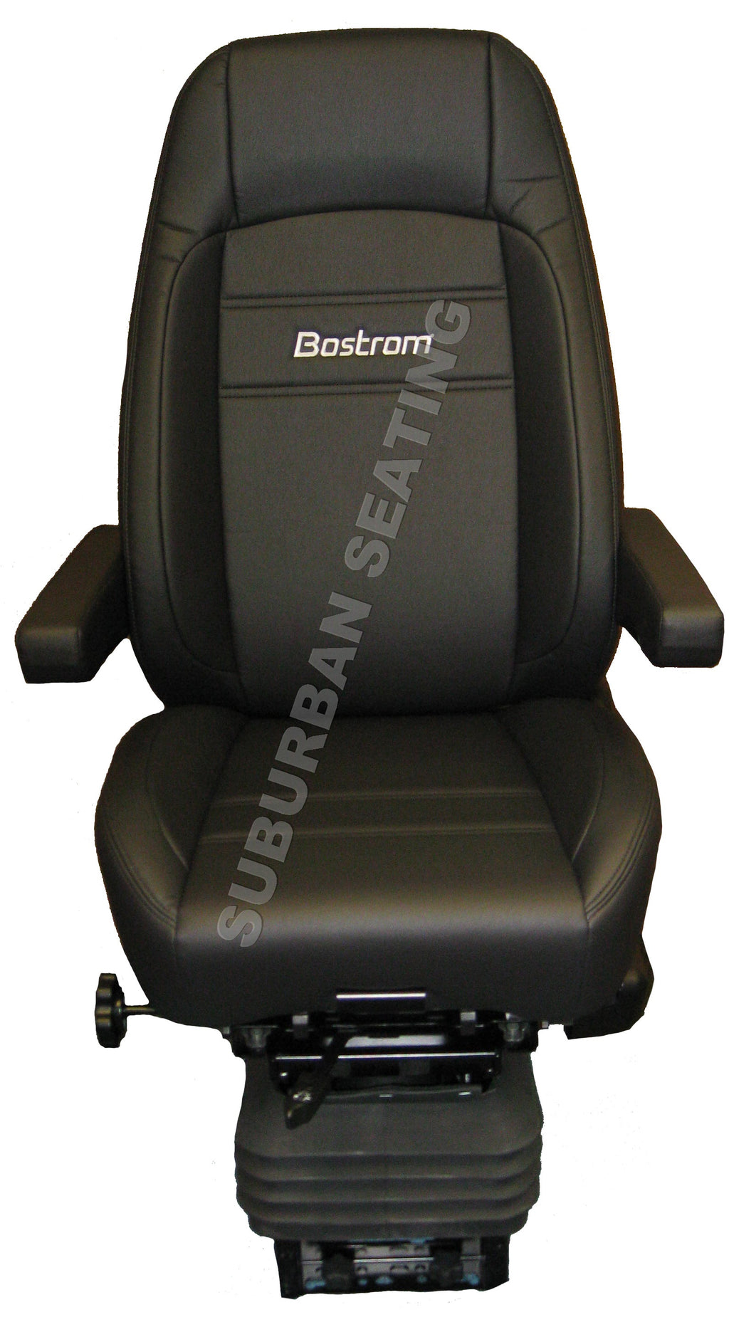 Bostrom Pro Ride Truck Seat in Black Ultra-leather with Dual Arms ...