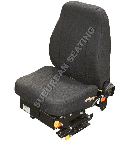 Seats Inc Magnum 100 Air Suspension Seat in Black Tufftex Cloth ...