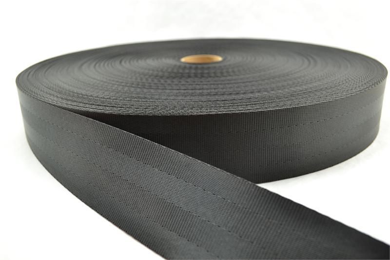 Universal Black Webbing - 100' Roll | SuburbanSeats.com