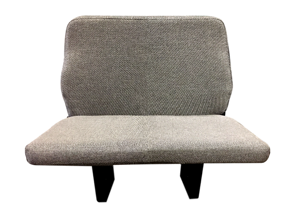 Double Feather Handi Flip Bus Seat in Charcoal Olefin Cloth ...