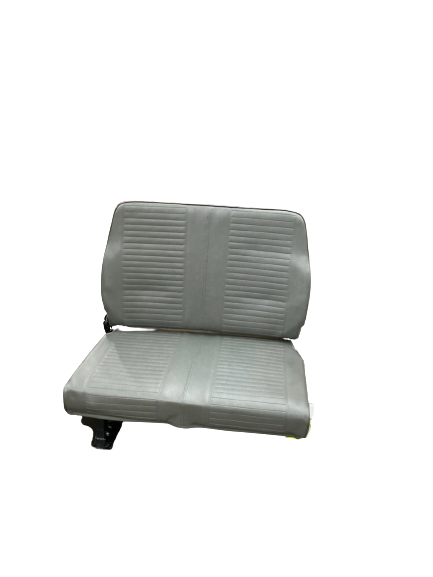 Double Foldaway Bench – Curbside in Grey Vinyl - For Wheelwell Mount in ...